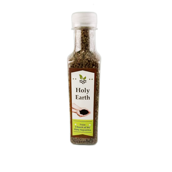 Authentic Blessed Holy Soil from Jerusalem Holy Land Souvenir 10.5oz/