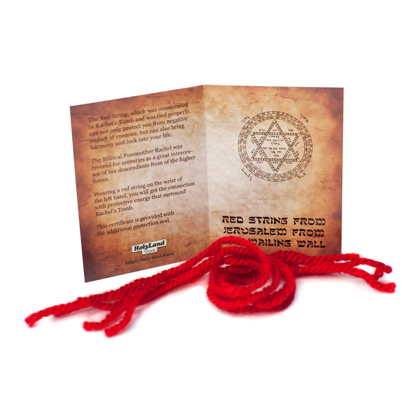 5 pcs Authentic Kabbalah Red String Protection Bracelet Rachel's tomb